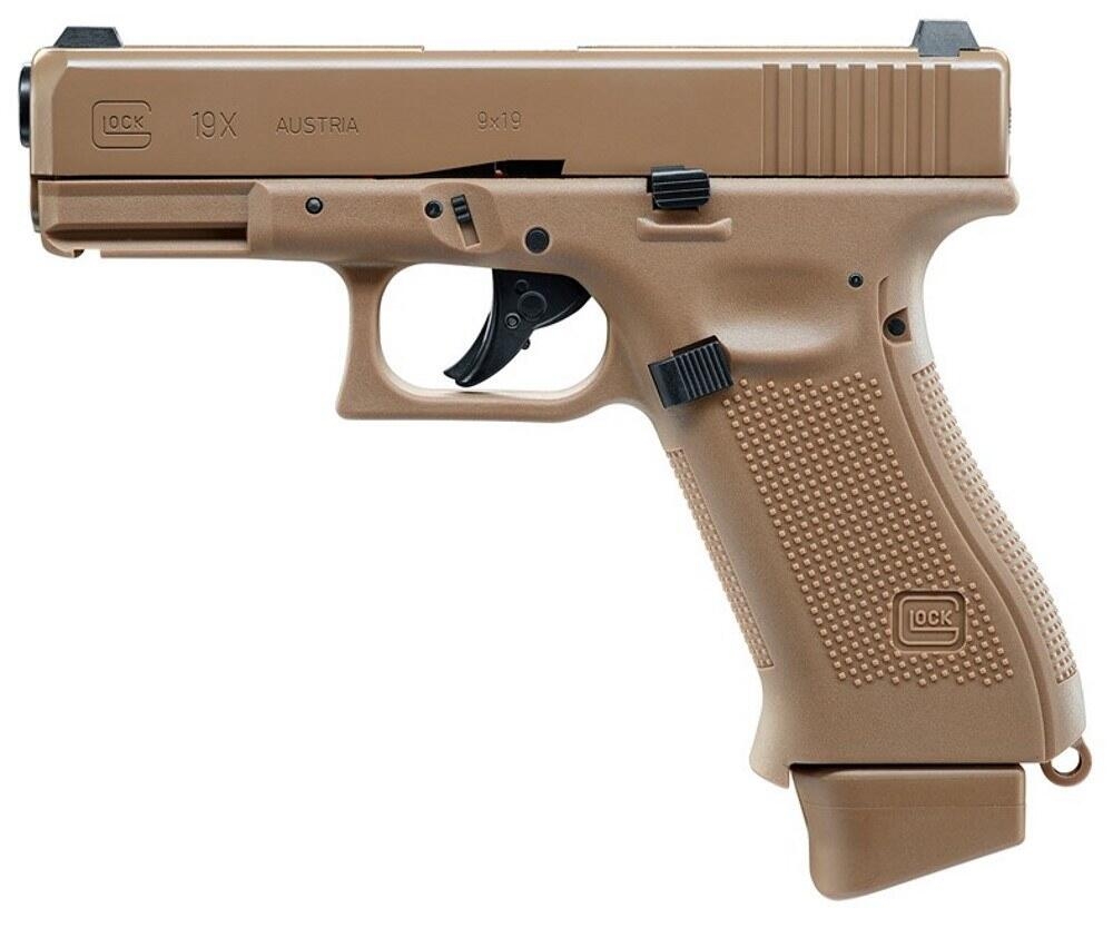 Hardball UMAREX GLOCK 19X - FDE CO2 | Gunzone.dk