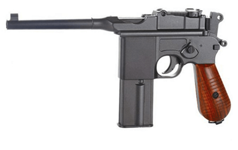 Airsoft Model 712, Mauser C96 Broomhandle|Gunzone.dk