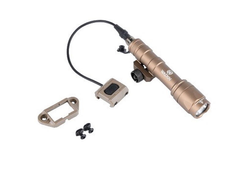 Softgun 340 lumen WADSN M600 lygte - Tan|Gunzone.dk