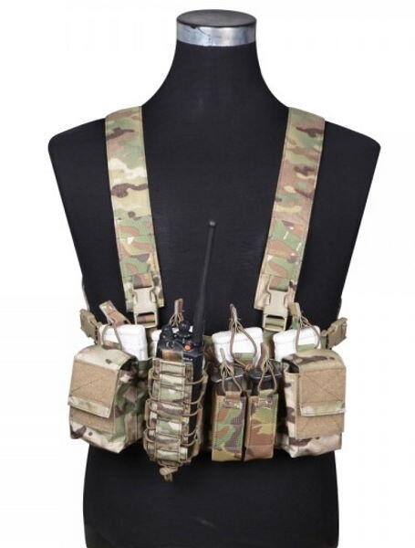 Airsoft D3CR Tactical Chest Rig - Multicam| Gunzone.dk