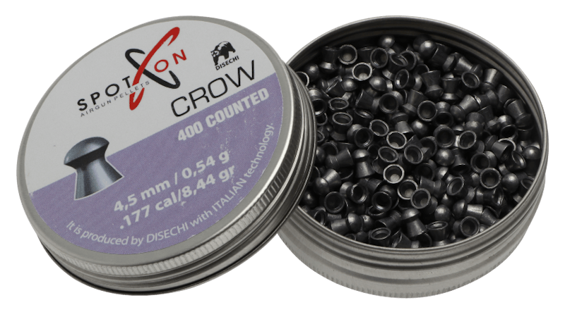 Luftvåben 4,5mm Crow Spoton hagl - 250stk | Gunzone.dk