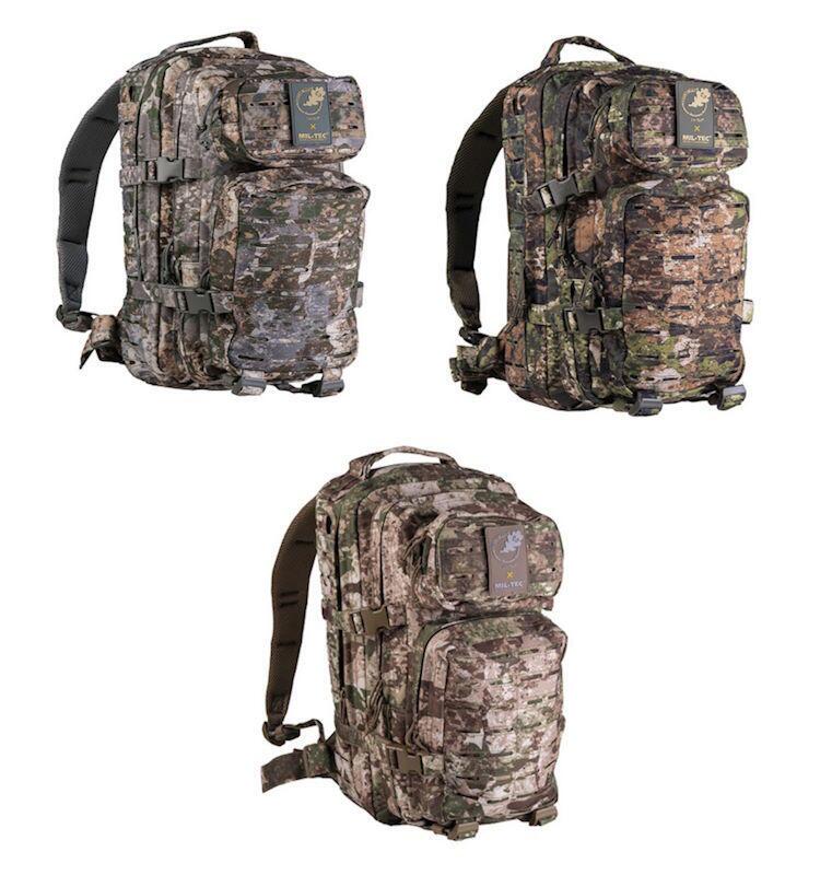 Miltec Lasercut US ASSAULT PACK SM - flere farver| Gunzone.dk