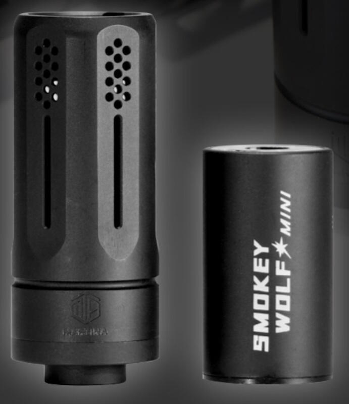 Airsoft Smokey Wolf Mini Røg & Tracer enhed| Gunzone.dk