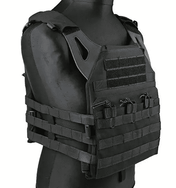 Taktisk JPC combat vest - Sort | Gunzone.dk